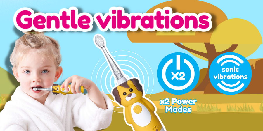 Percy Penguin Electric Toothbrush | WildOnes Toothbrush | BrushBaby